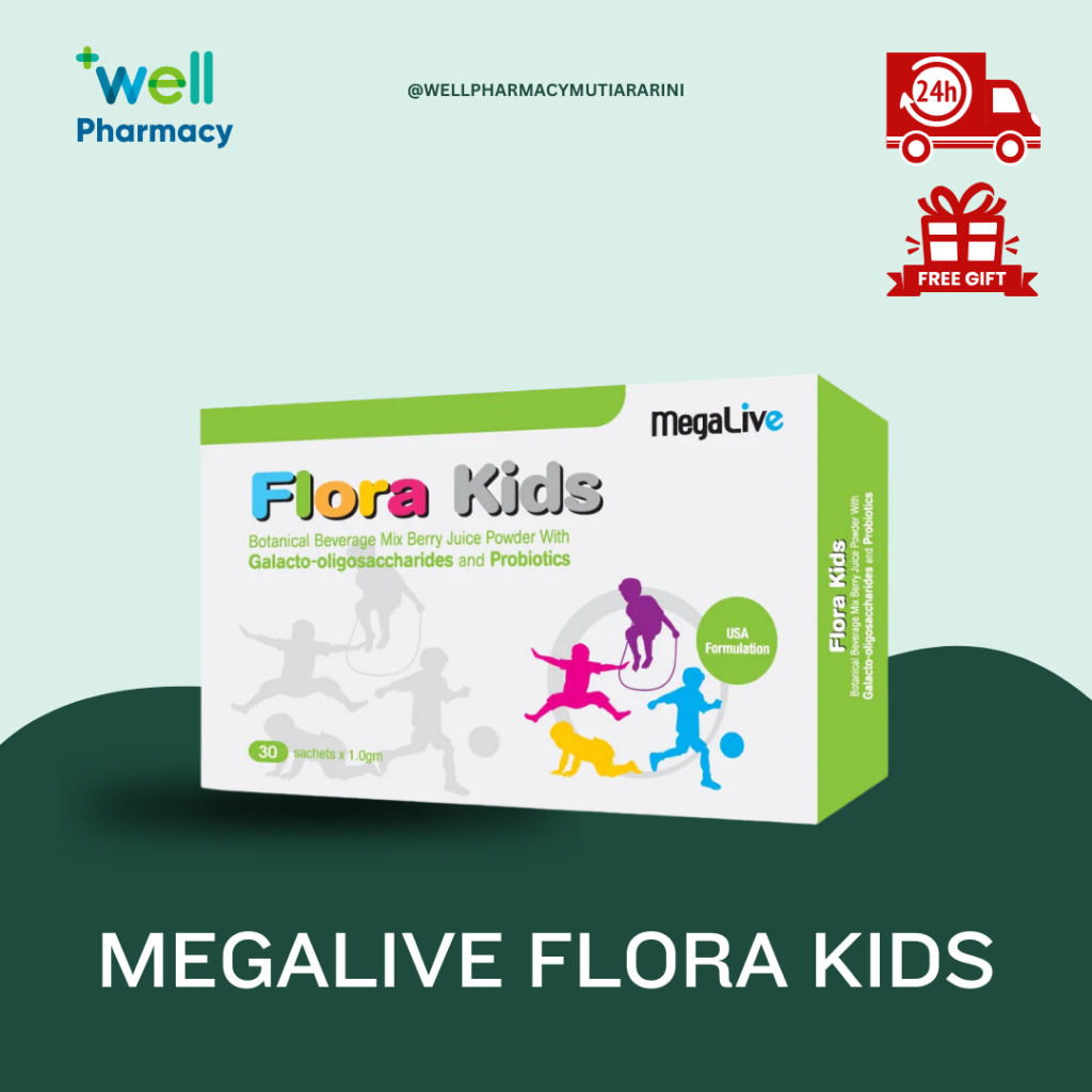 MegaLive Flora Kids(30'S/2X30'S) | Shopee Malaysia