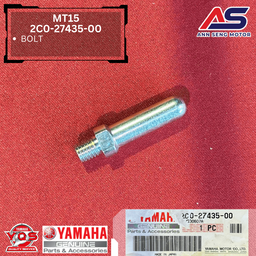 YAMAHA MT-15 BOLT ORIGINAL (2C0-27435-00) | Shopee Malaysia