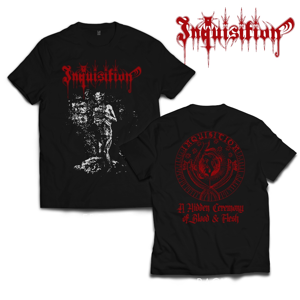 INQUISTION Band / Metal / Unisex / Premium Cotton / READY STOCK ...