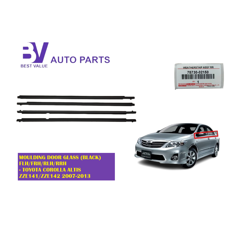 MALAYSIA READY STOCK TOYOTA ALTIS ZZE141 ZZE142 DOOR MOULDING LINING ...
