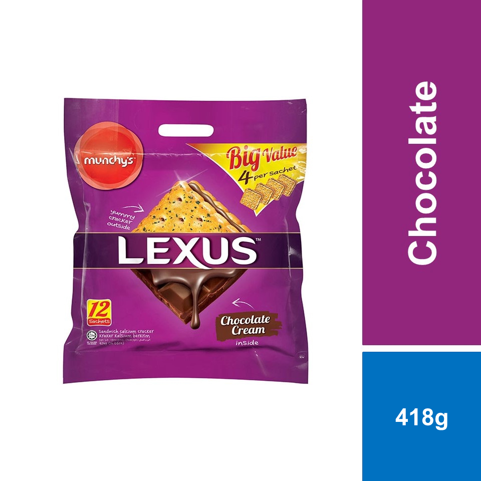 Munchy's Lexus Sandwich Biscuit 418g | Shopee Malaysia