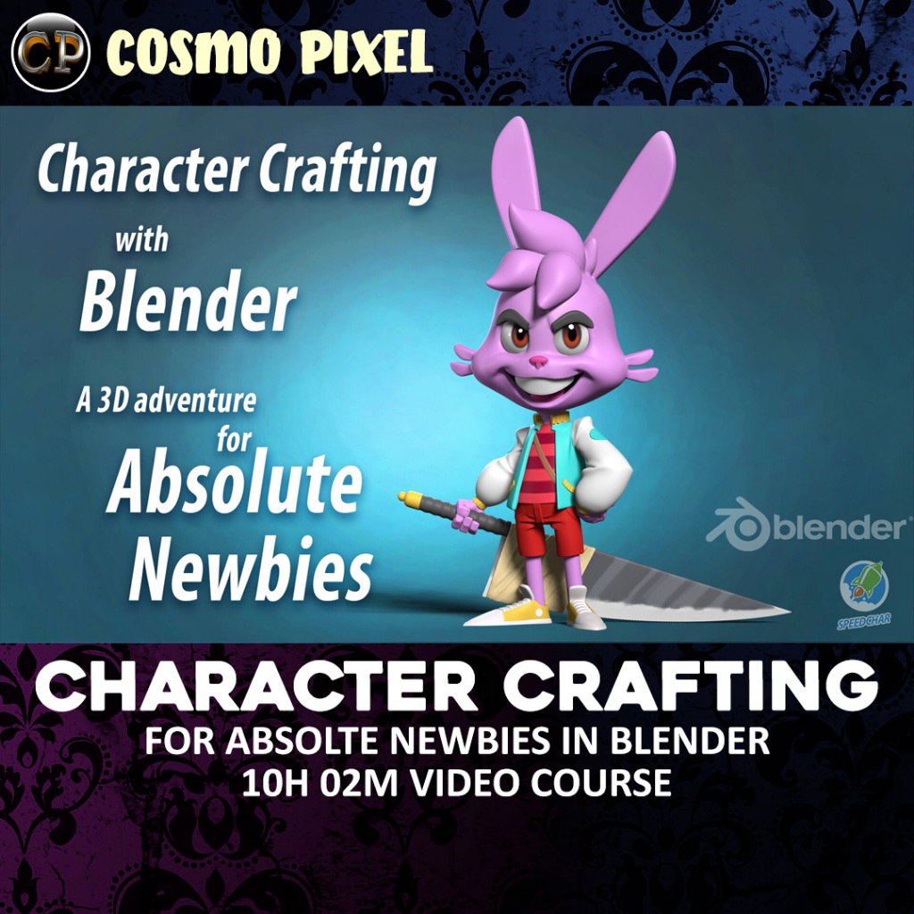 Character Crafting for Absolute Newbies in Blender Course For PC - Nikolay Naydenov - Character ...