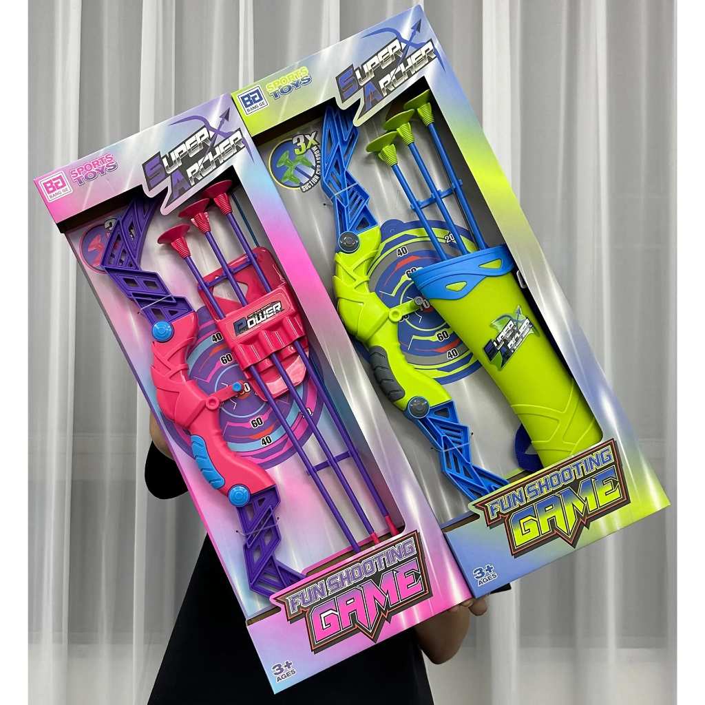 [Mos Toys] Archery Fun Sports Boy Toys Set Mainan Kanak-Kanak Lelaki ...