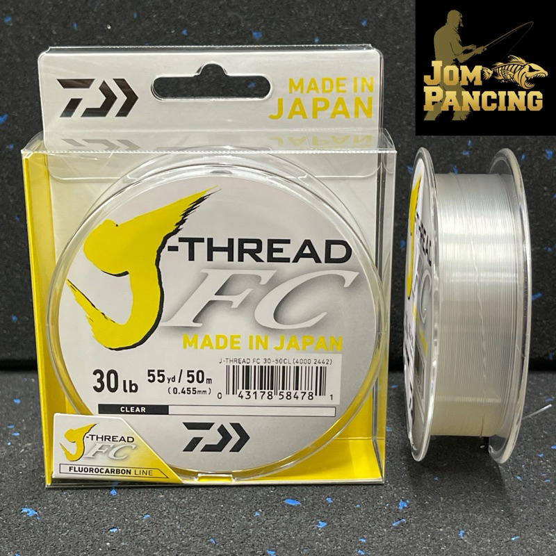 【Jom Pancing】DAIWA J-THREAD 💯% FC FLUOROCARBON MADE IN JAPAN🇯🇵 FISHING ...