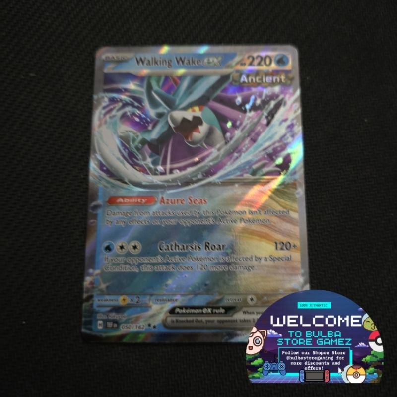 Walking Wake 050/162 SV05 Temporal Forces TEF Pokémon TCG Card Game ...
