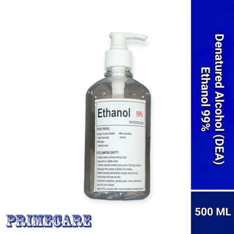 Ethanol (Denatured alcohol - Ethyl Alcohol) (500ml / 1 Litre) [Perfume Making / Solvent ...