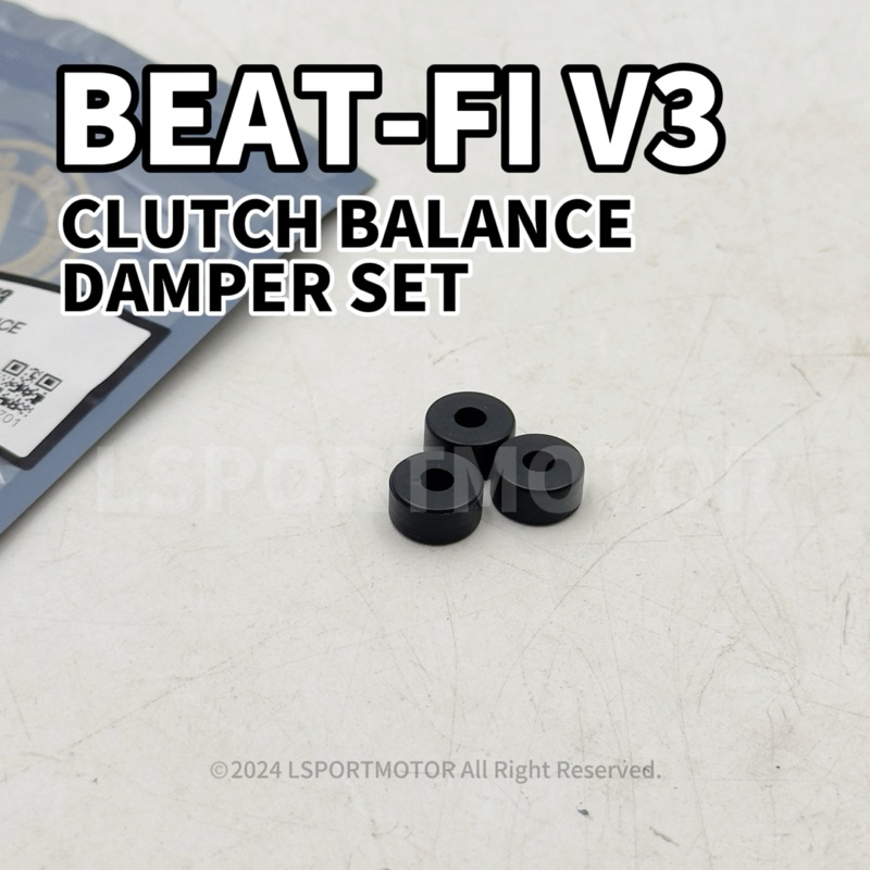 HONDA BEAT FI-V3 CLUTCH BALANCE DAMPER SET (3PCS/SET) BEATFI V3 GETAH ...