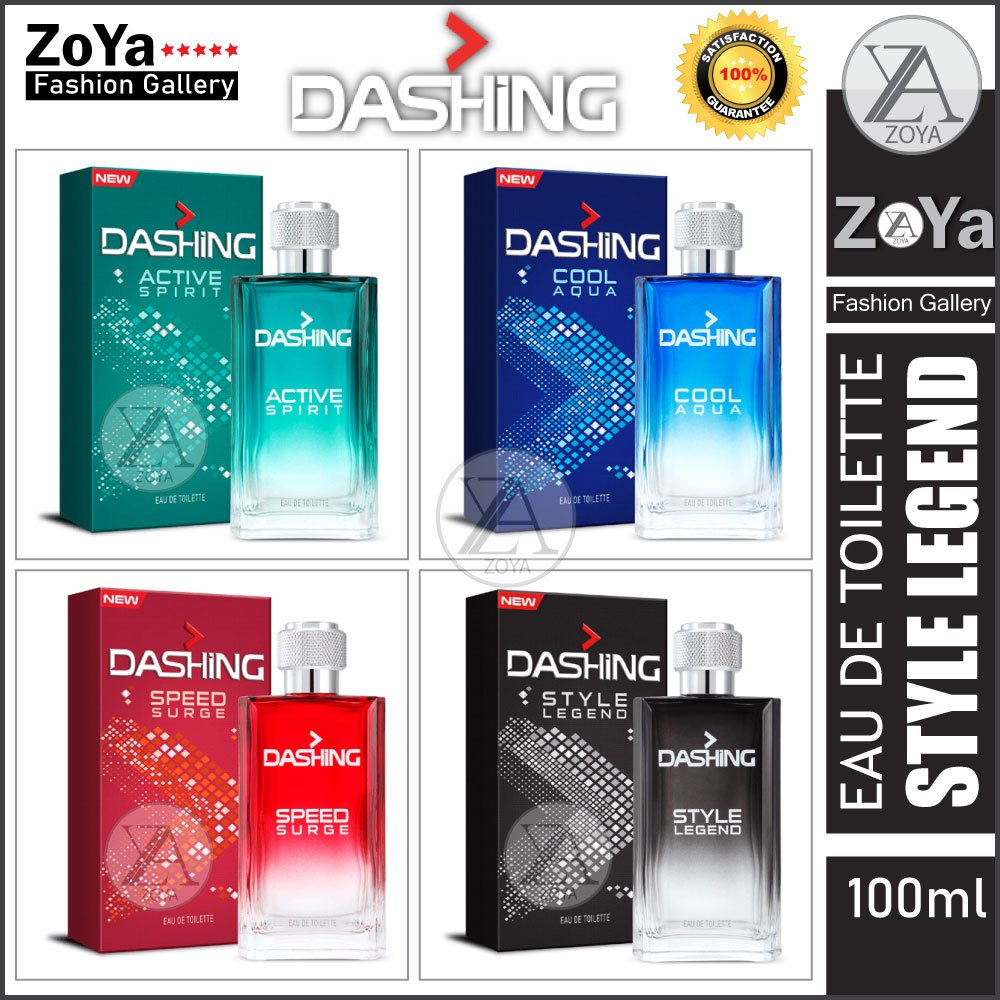 DASHING BLACK STYLE | COOL AQUA | SPEED SURGE | ACTIVE SPIRIT DEDORANT ...
