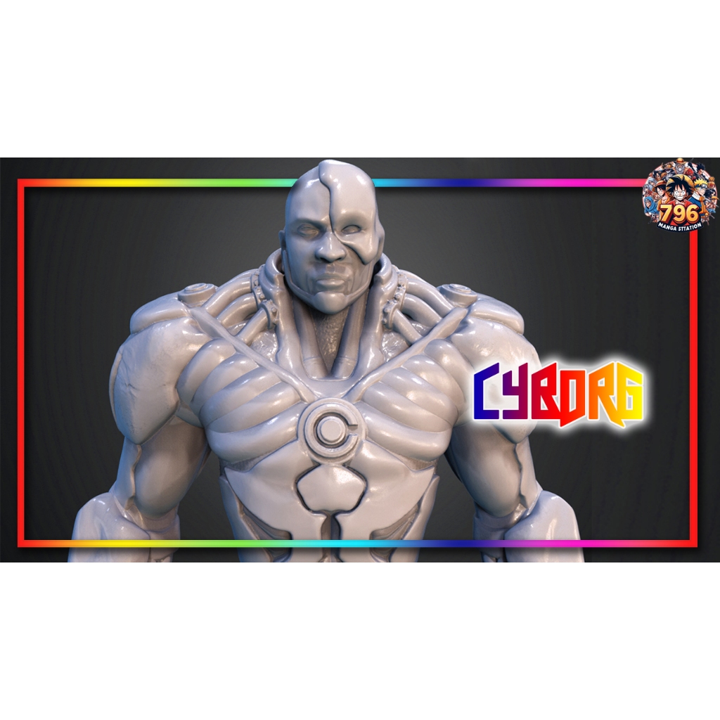 Cyborg 》3D STL File for PLA ABS Filament and Resin 3D Printer 216mm ...