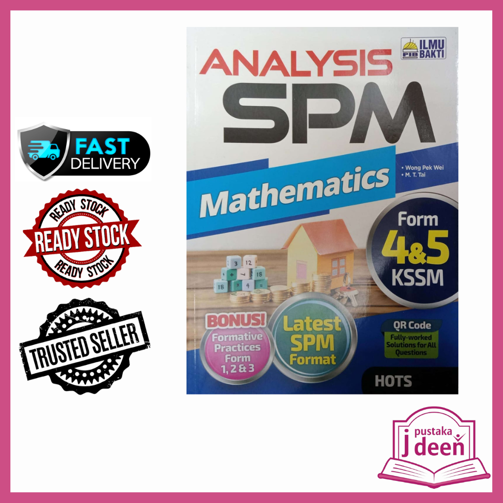JDEEN BUKU LATIHAN MATHEMATICS TINGKATAN 4 DAN 5 (SPM) - ANALYSIS SPM | Shopee Malaysia