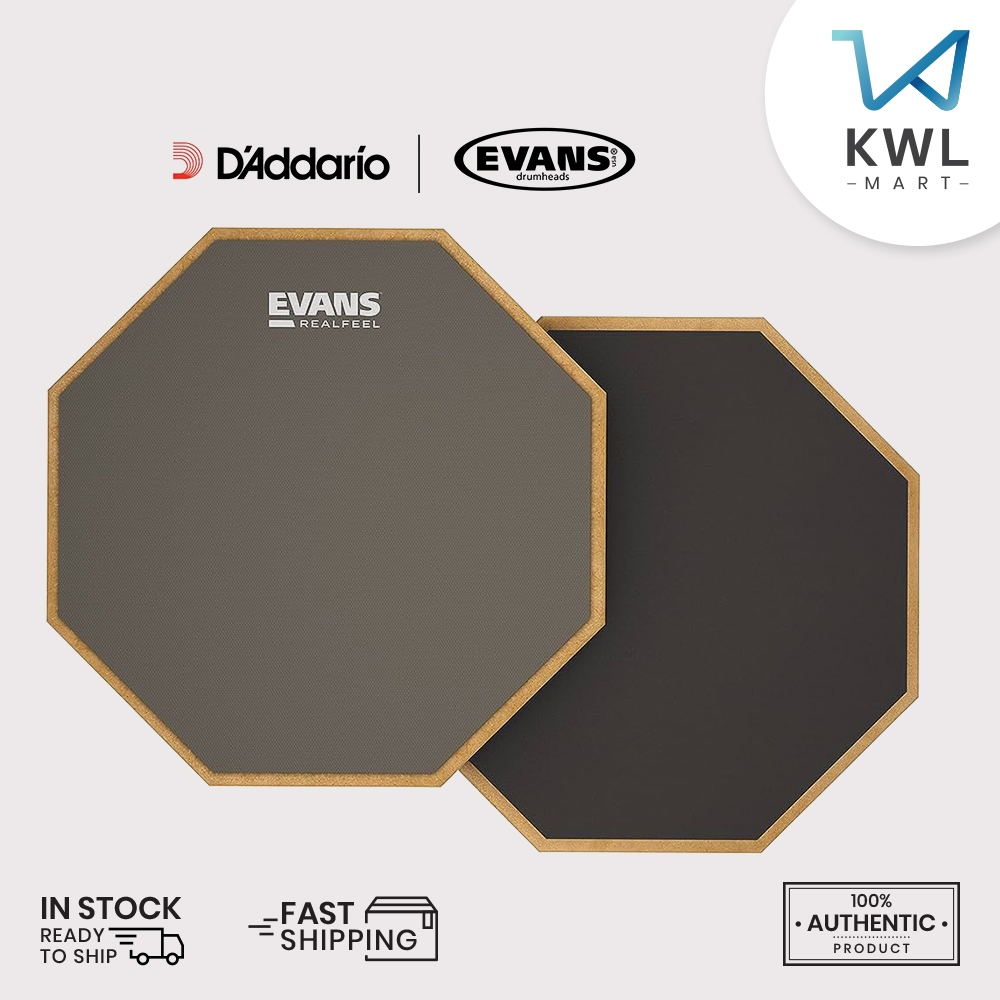 Evans RF12D RealFeel 12" 2-sided Speed & Workout Pad | Shopee Malaysia