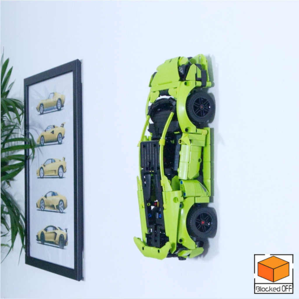LEGO Technic Lamborghini Huracan Flush Wall Mount Display Stand ...