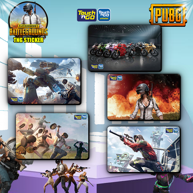 PUBG TNG Sticker - Tng Touch N Go/Bank Card Sticker Cover (Buy4Free1) | Shopee Malaysia