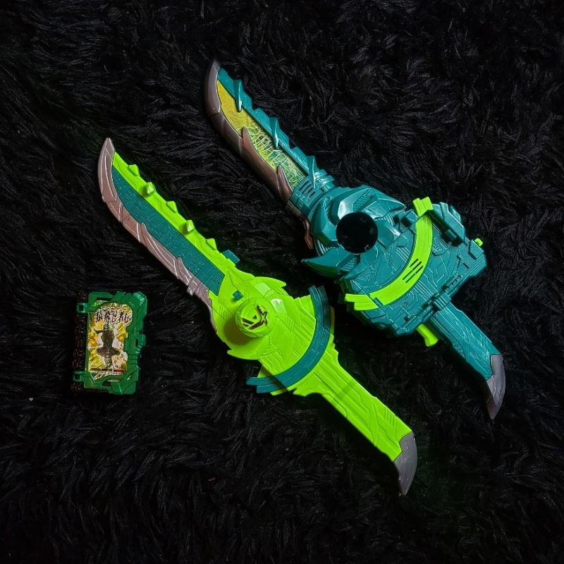 DX Kenzan Fuusouken Hayate Ken Sword + DX Sarutobi Ninjaden Wonder Ride ...