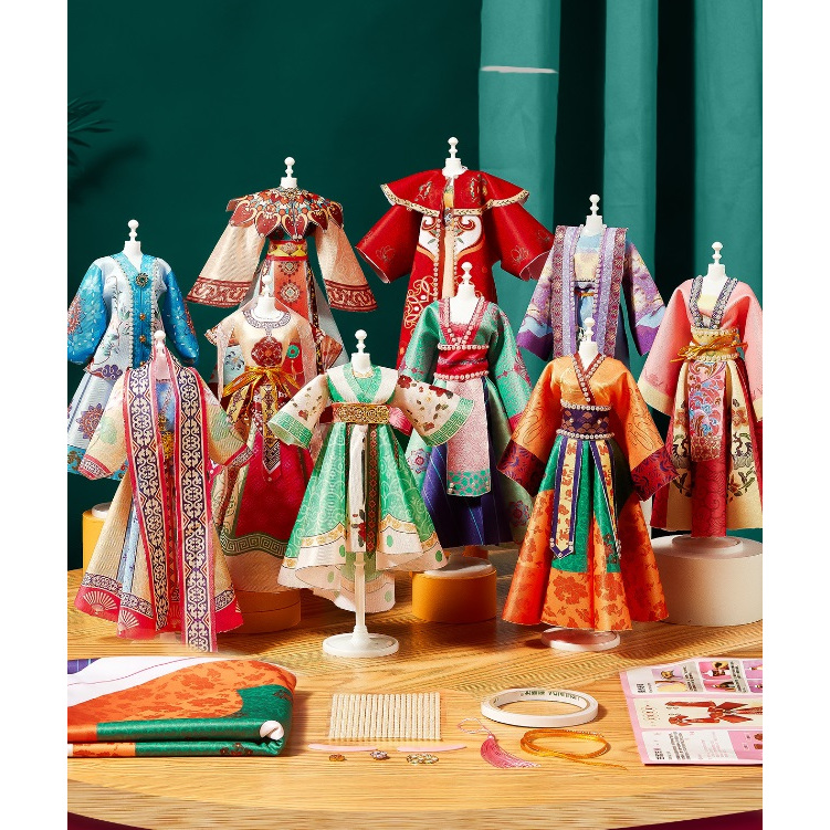 (Ready Stock) Little Girl Birthday Gift Clothing Hanfu Design DIY ...
