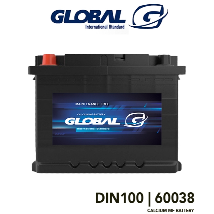 DIN100 60038 GLOBAL MF BATTERY (Bateri Kering) For Mercedes W208,W211 ...