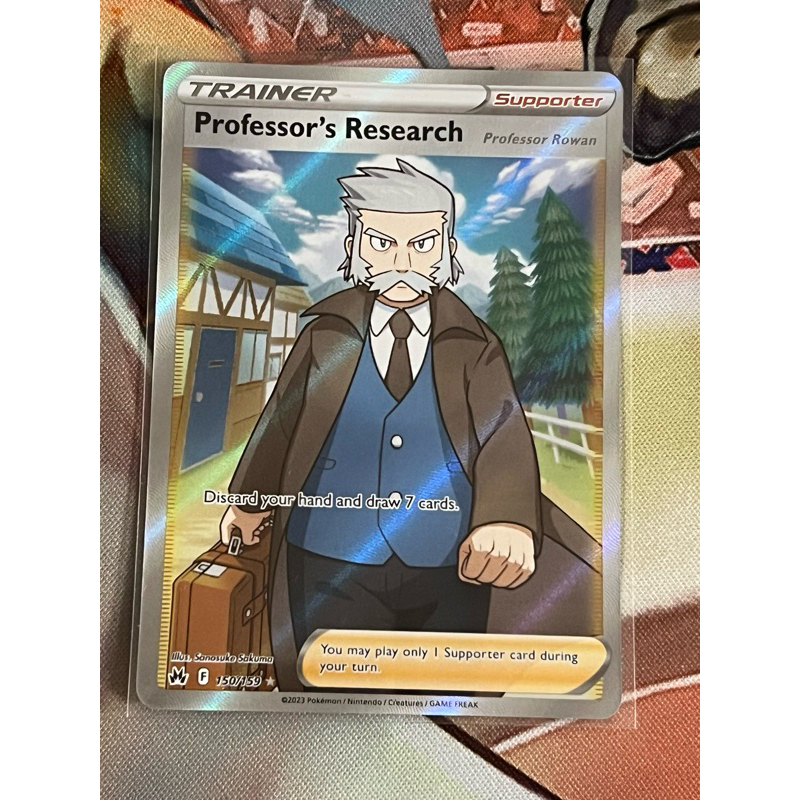 Pokemon TCG SS12.5 Crown Zenith - Professor's Research - 150/159 - Full ...