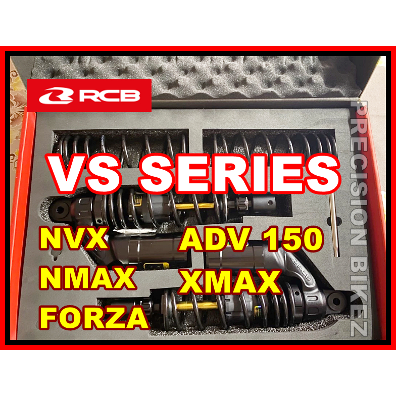 RCB VS SERIES NVX NMAX XMAX ADV 150 160 FORZA 300CC V1 V2 REAR ABSORBER ...