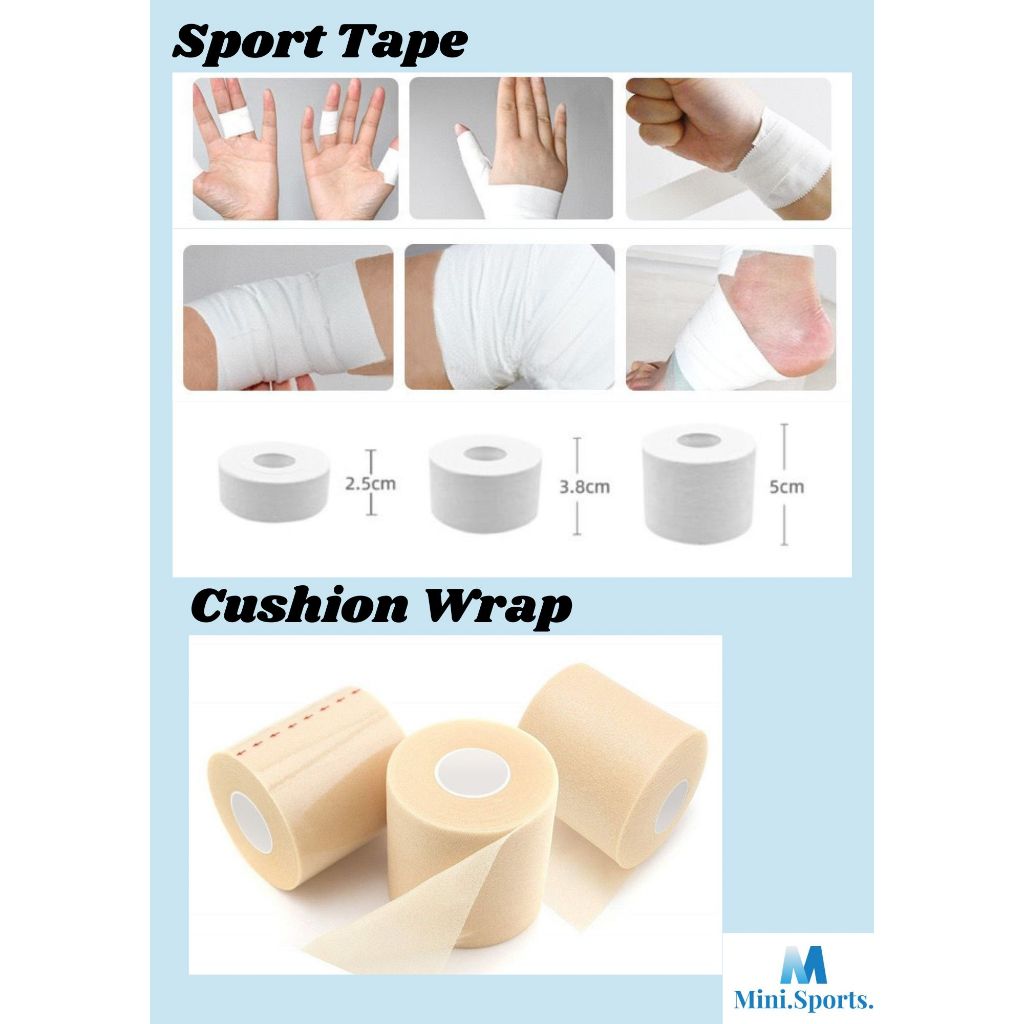 Cushion Wrap / Sports Tape /Strapping Tape{New Fresh Stock} | Shopee ...