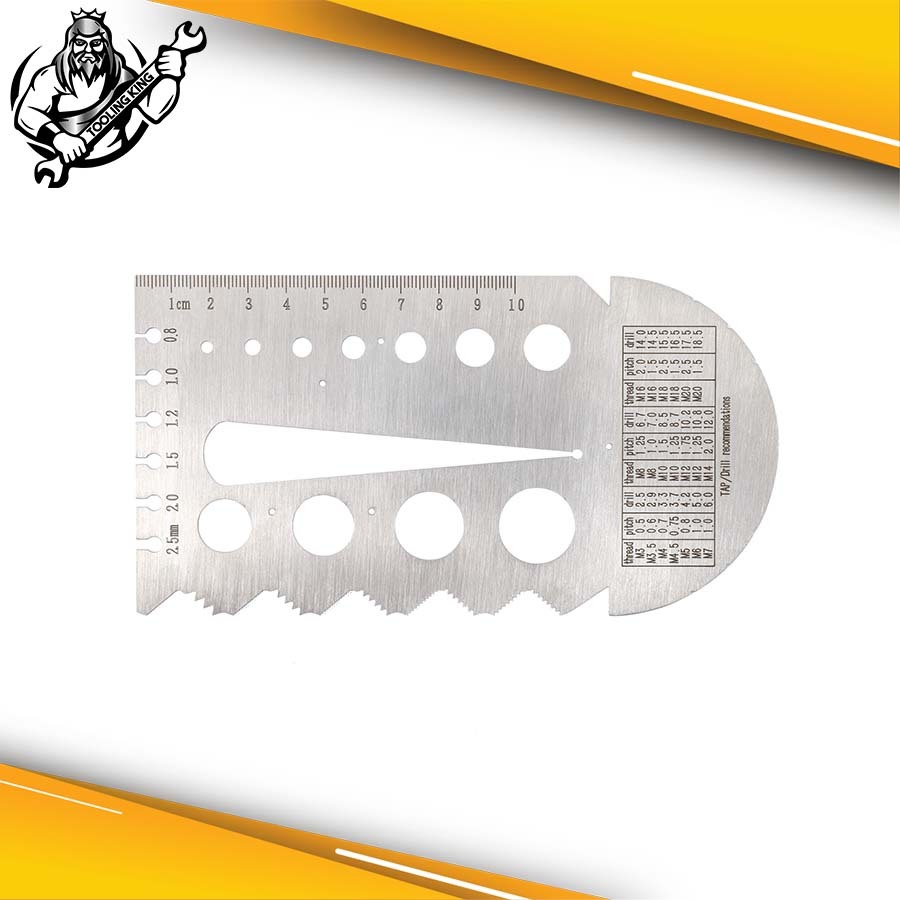 DASQUA Stainless Steel Multi-Function Gauge with Taper Gauge | Shopee ...