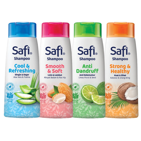 SAFI Shampoo Bionutrix (2 x 360ml) - Cool & Refreshing / Smooth & Soft ...