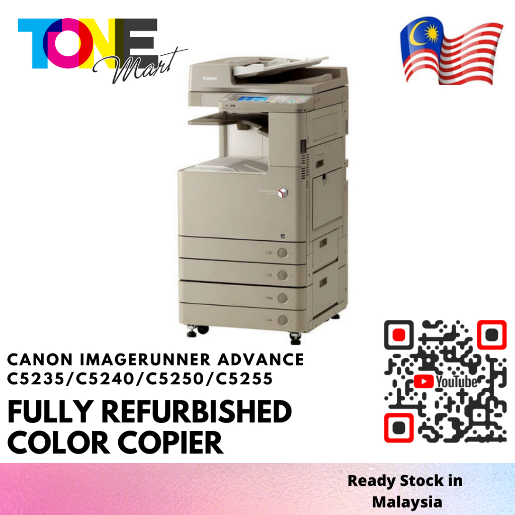 Canon imageRUNNER ADVANCE C5235 / C5240 / C5250 / C5255 (REFURBISHED ...