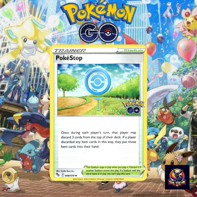 Pokemon TCG Pokestop Pokemon GO | Shopee Malaysia