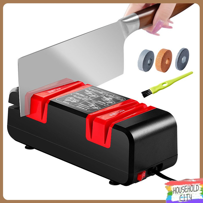 Professional Electric Knife Sharpener Multifunctional Kitchen Diamond Sharpedge Pengasah pisau ...
