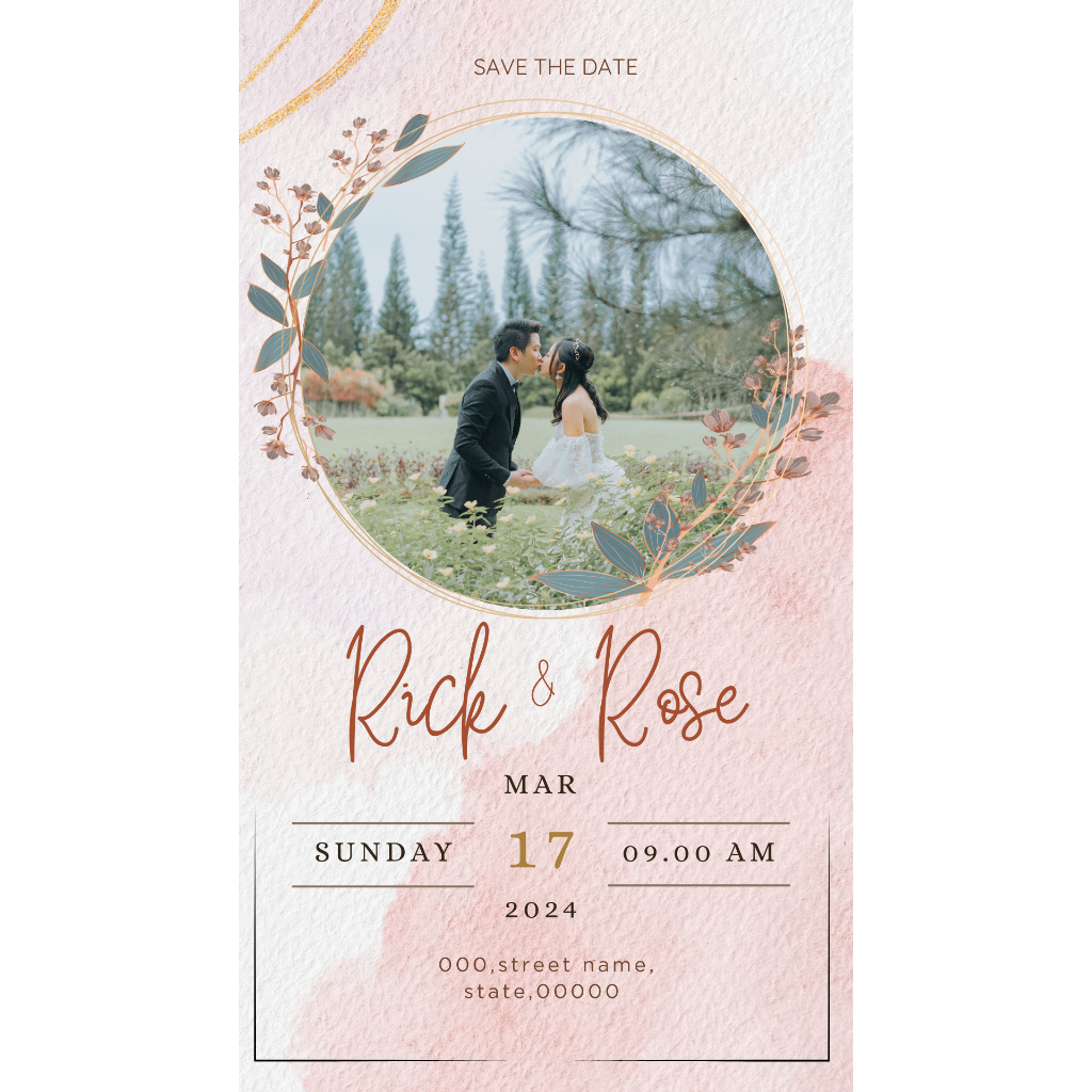 Kad Kahwin Digital | Wedding Card Digital | E-card Invitation | Kad ...