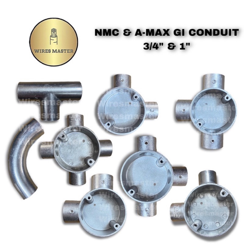 NMC & A-MAX GI Conduit 3/4” & 1” | Shopee Malaysia