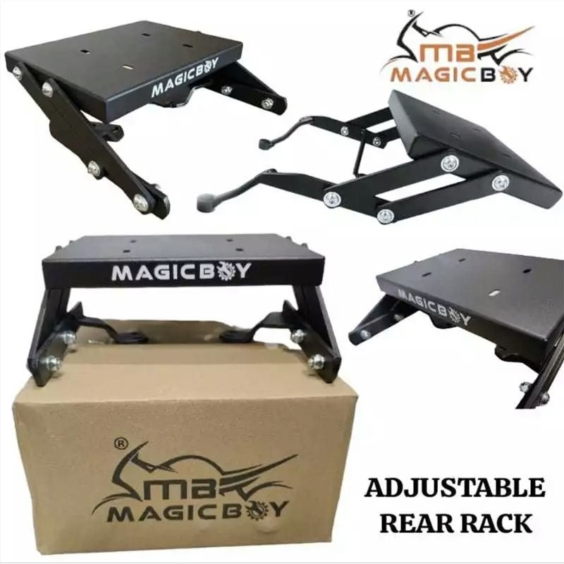 MAGICBOY ADJUSTABLE REAR RACK MONO RACK Y16 / Y15ZR / RS150 / LC135 ...
