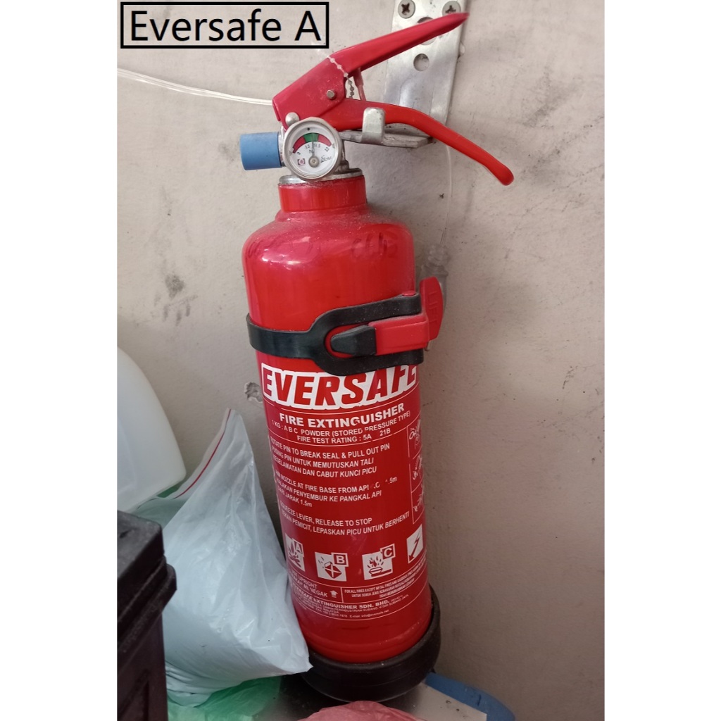 [Too many i want to clear stock] 1kg abc fire extinguisher pemadam api ...
