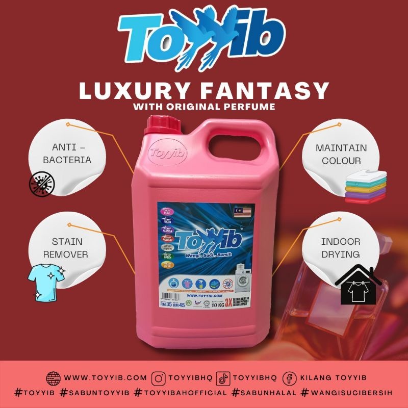Sabun Pencuci Pakaian Toyyib Sabun Basuh Baju Halal JAKIM 250ml SAMPLE ...