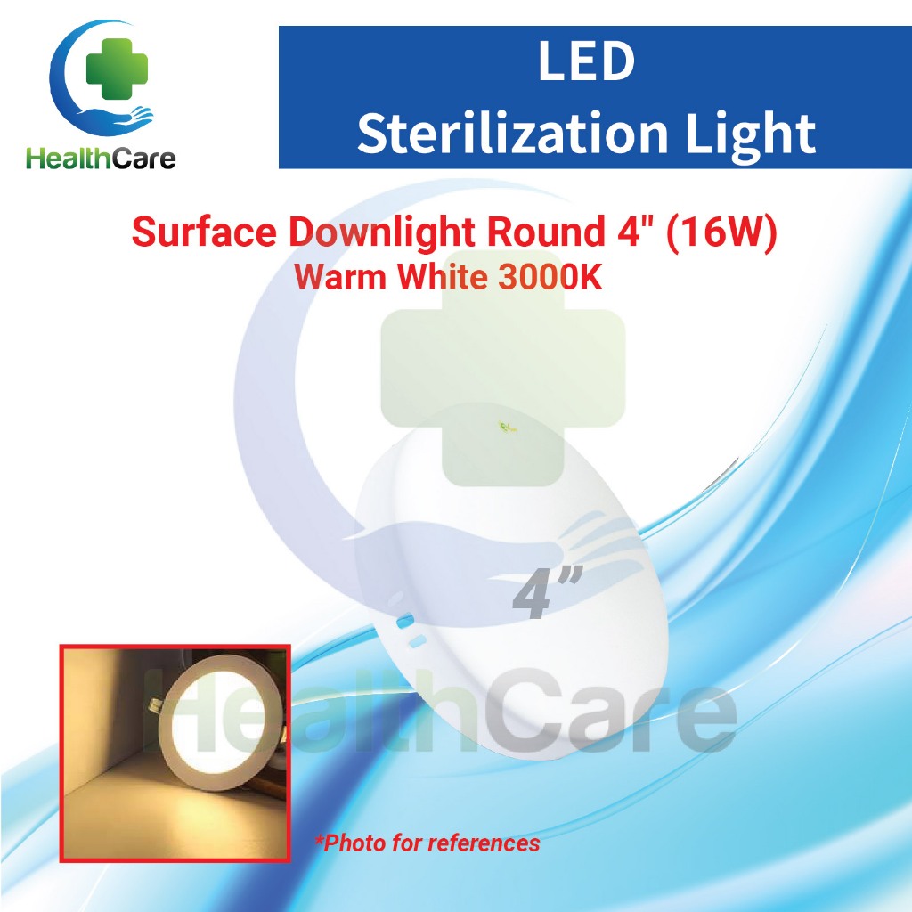 EV SUN LED Sterilization Surface Downlight (Round)(LGT-ES-SDL16W/24W ...