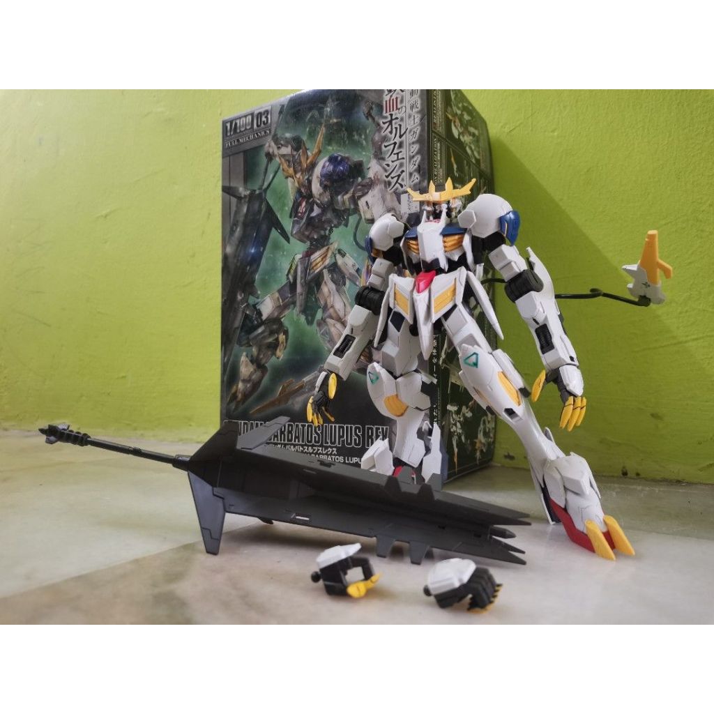 Bandai FM 1/100 IBO Gundam Barbatos Lupus Rex - Assembled Model Kits ...