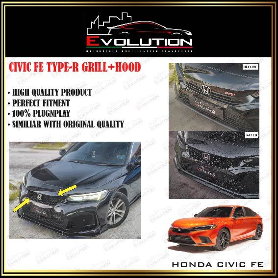 CIVIC FE TYPE R GRILL + HOOD | Shopee Malaysia