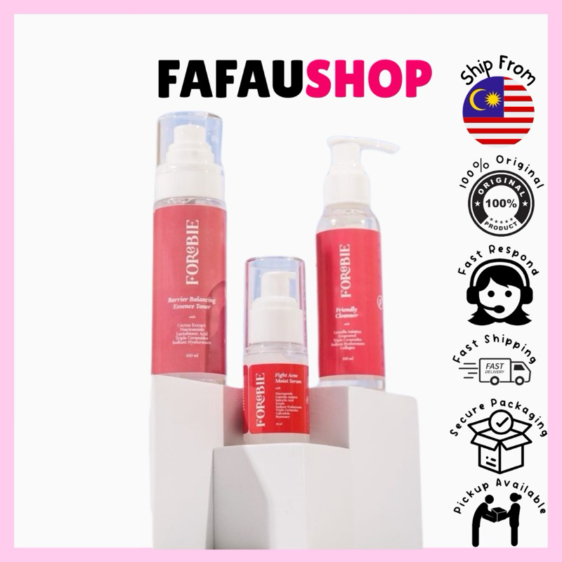 Forebie Fight Acne Moist Serum / Forebie Friendly Cleanser / Forebie ...