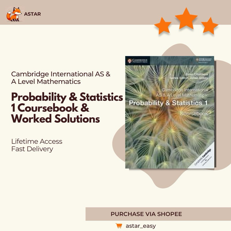 Cambridge International AS & A LEVEL Mathematics: Probability ...