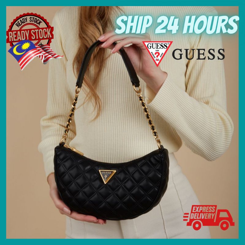 Guess guilly topzip shoulder original readystock🇲🇾💯🔥🔥🔥 | Shopee Malaysia