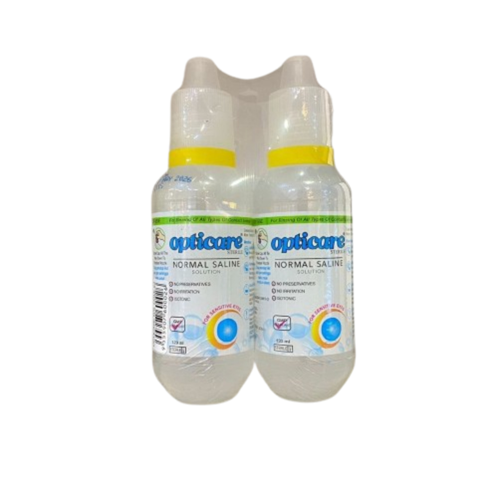 Opticare Normal Saline Solution 2x120ml | Shopee Malaysia