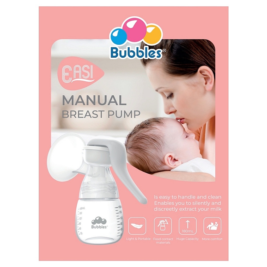 Bubbles Easi Manual Breast Pump | Shopee Malaysia