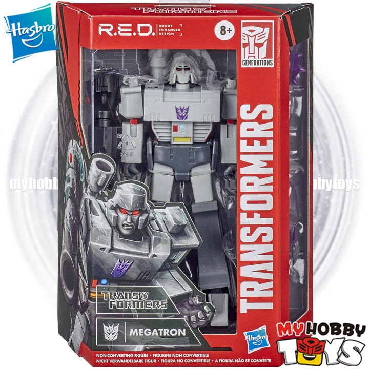 Hasbro Transformers RED Series - G1 Megatron, Non-Converting Figure R.E ...