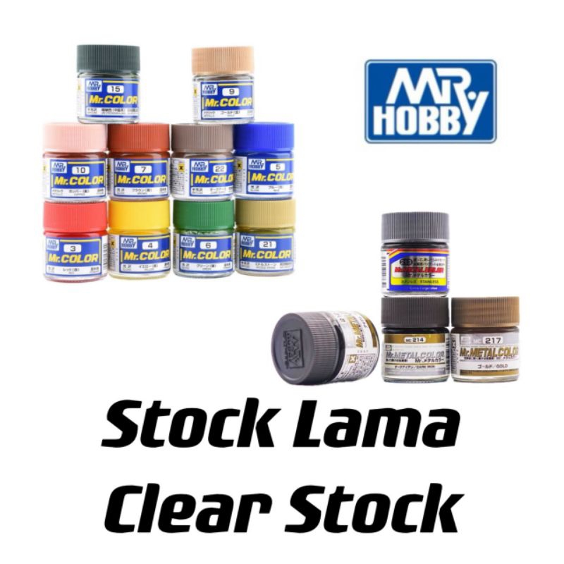 Mr.Hobby Color Lacquer Paint Metallic Color for Modeling | Shopee Malaysia