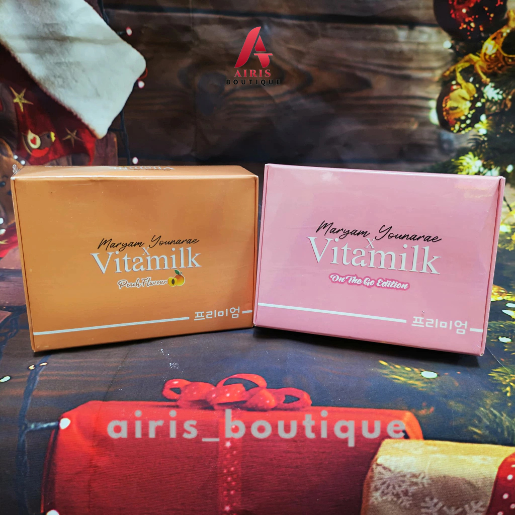 VITA BOOSTER VITAMILK 10 Sachet (Peach & Strawberry) | Shopee Malaysia