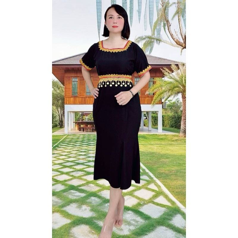 DRESS BORNEO BIDAYUH MERMAID TATING | Shopee Malaysia