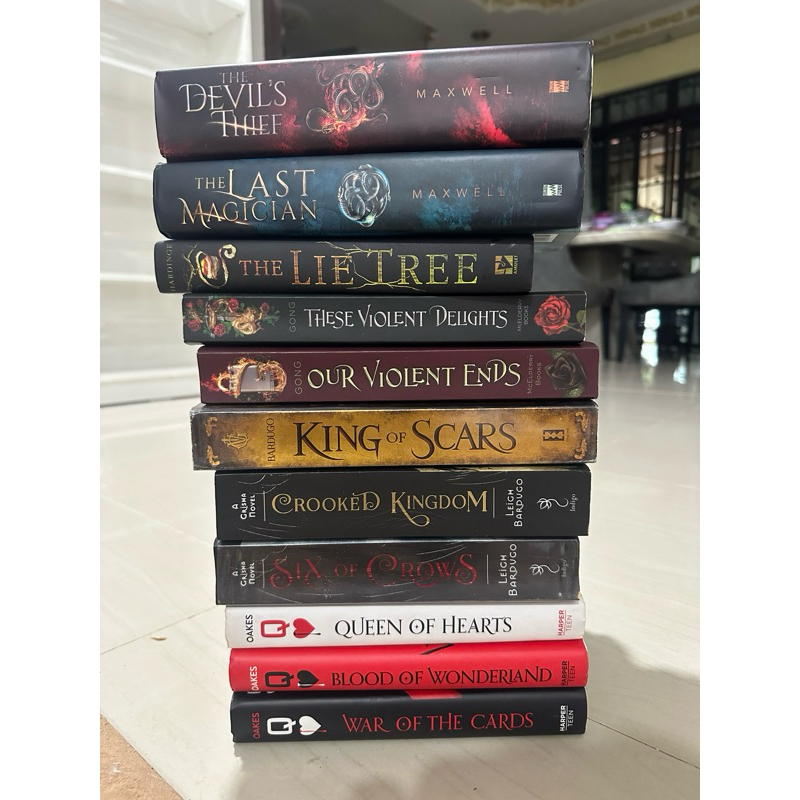 Preloved English Novel Series Shopee Malaysia