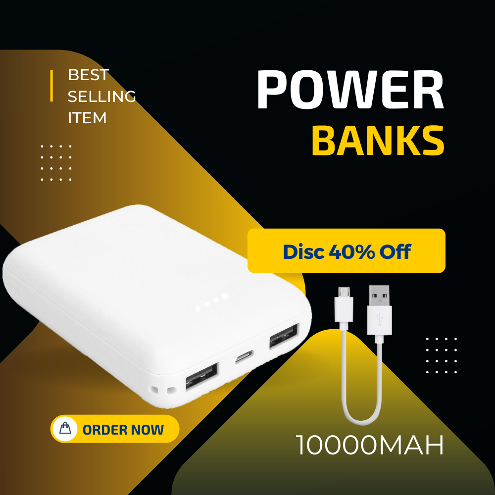 🇲🇾Ready Stock⚡5000mAh Mini Wireless PowerBank USB Rechargeable Power ...