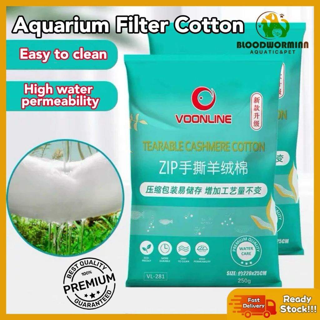 VOONLINE Tearable Cashmere Cotton Filter Cotton Wool Fish Tank Aquarium ...