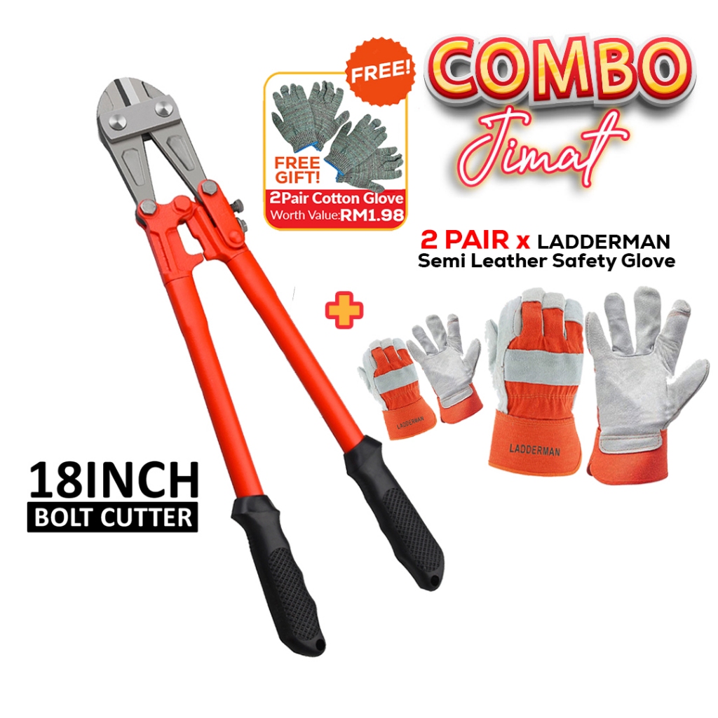 18INCH BOLT CUTTER / BOLT CLIPPER HEAVY DUTY (450MM) | Shopee Malaysia