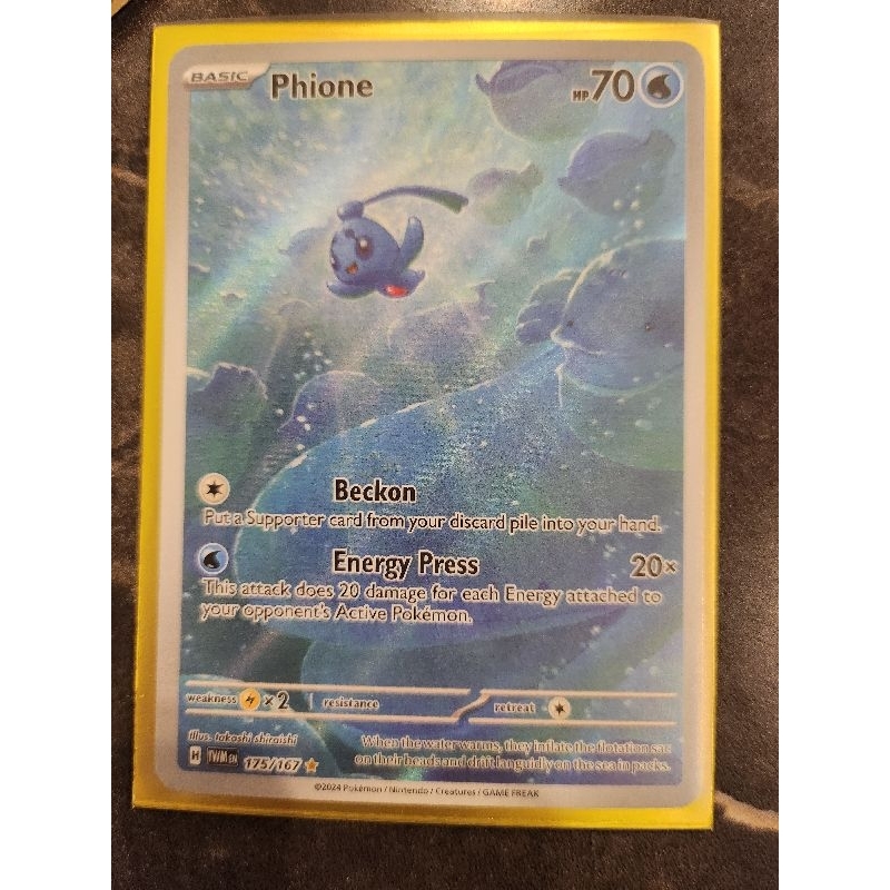 PTCG SV06 Twilight Masquerade Phione illustration rare 175/167 | Shopee Malaysia